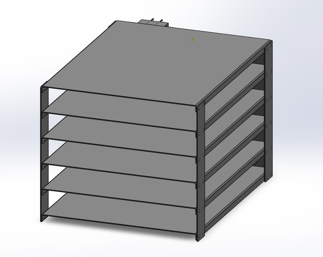 Freeze Dryer Heat Racks - Medium, Customized | Blue Alpine