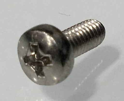 F00110-00 M2.5 x 6mm Pan Head Philips Stainless Screw (qty x10) – Blue ...