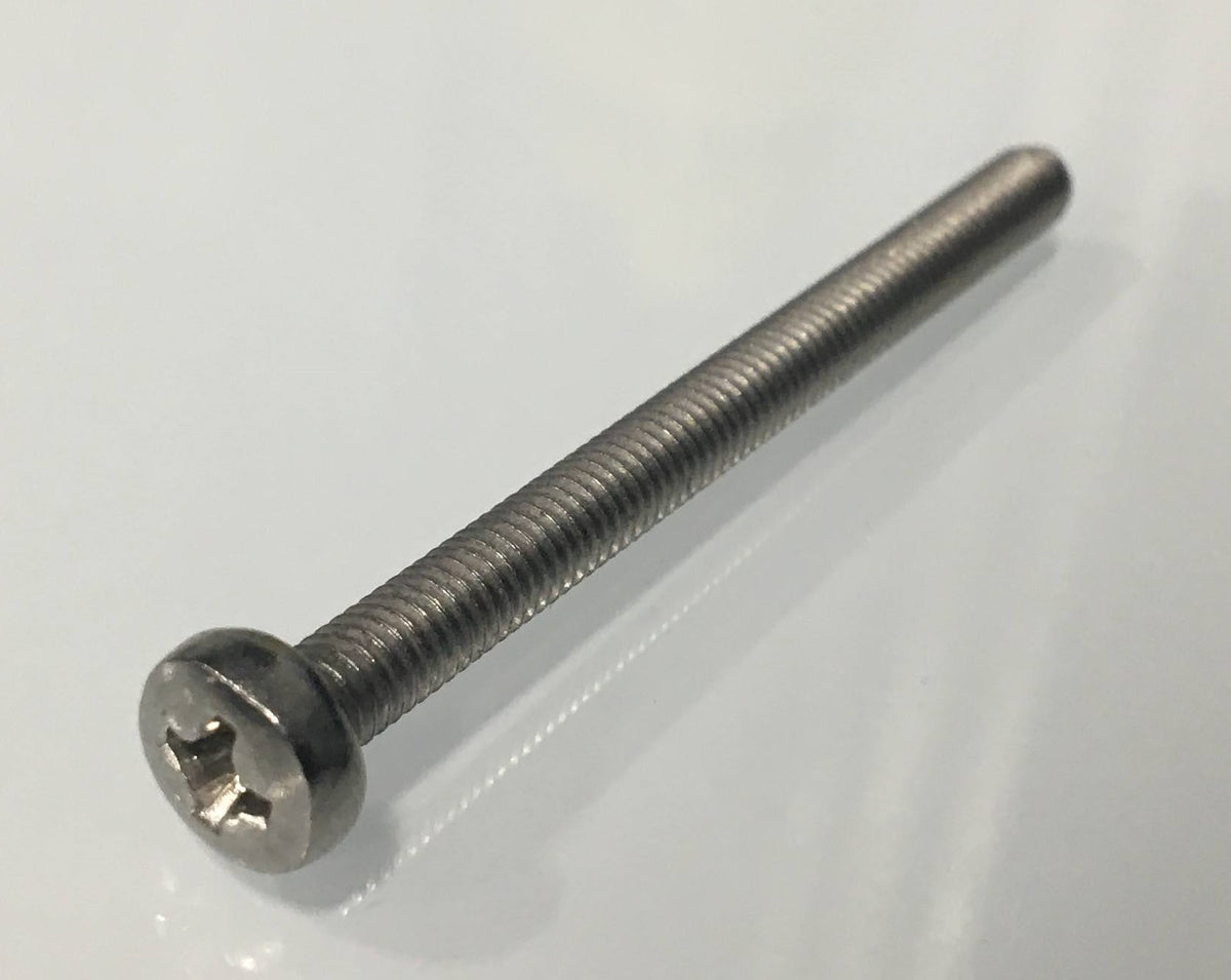 F00120-00 M4 x 50mm Pan Head Philips Stainless Bolt (qty x10) – Blue Alpine